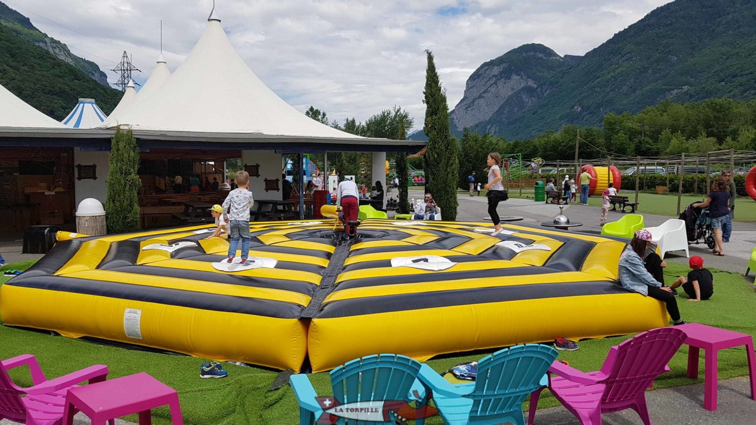 🎢⛳ Labyrinthe Aventure Evionnaz | Parc de Loisirs en Bas-Valais