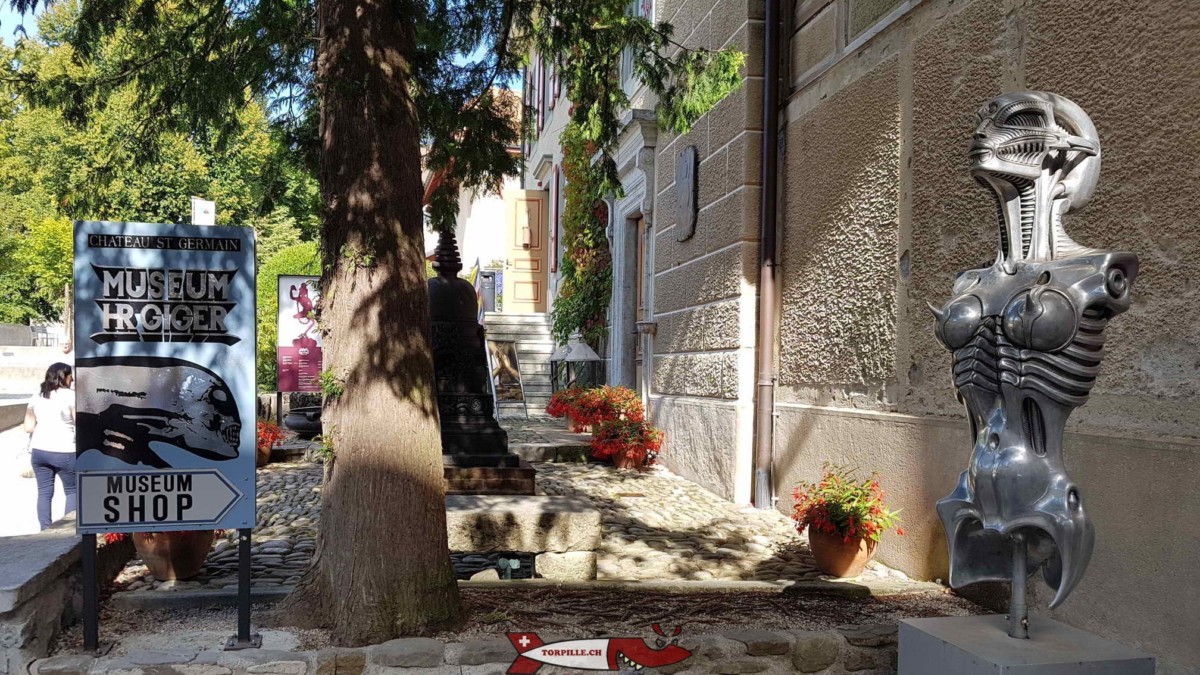 🖼️ Musée HR Giger Gruyères | Sculptures Alien