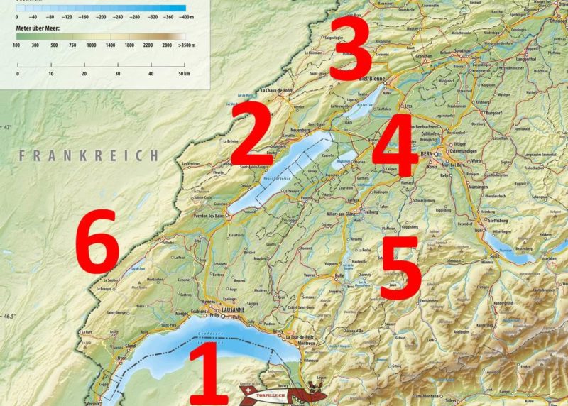 🌎 Géographie de la Suisse Romande en 2021 | Découvrez les Cantons de ...