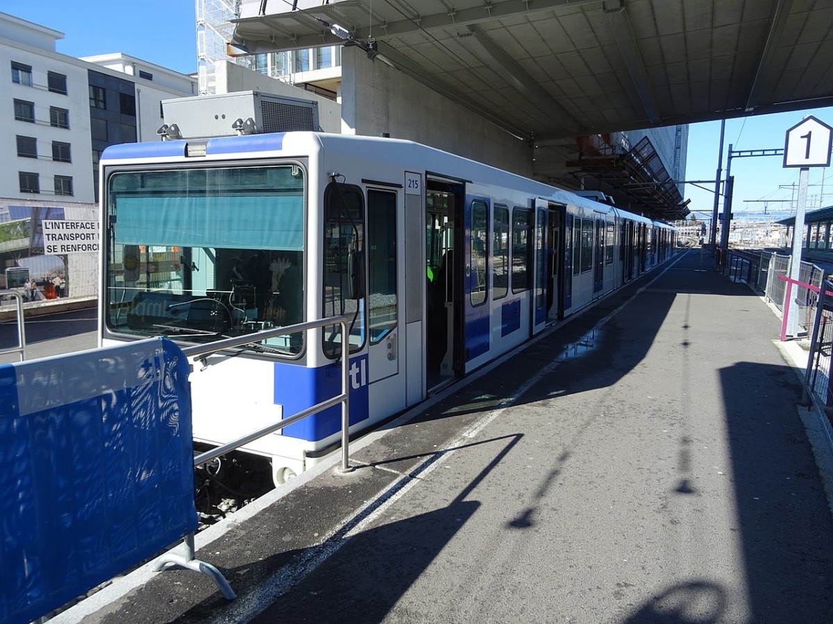 🚆 Métro de Lausanne M1 | TL - Transports Lausannois